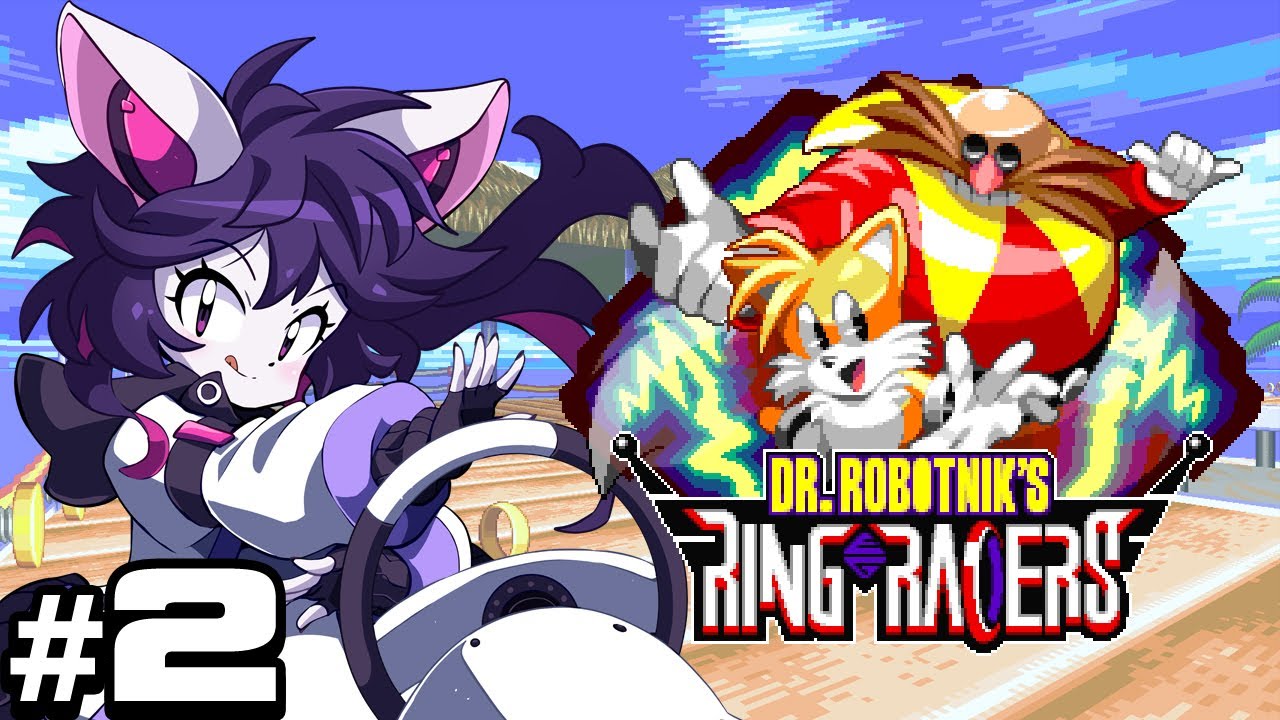 【Dr. Robotnik's Ring Racers, Part 2】 Gamer Bat Learns to Ring Race 🛞 ...