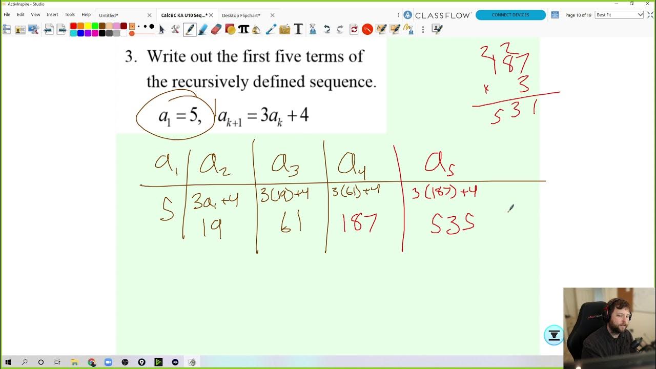 Calculus BC | Unit 10 | Sequences Introduction - YouTube