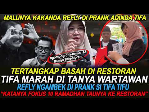 VIRAL, TIFA TERTANGKAP BASAH DI JAKARTA, MARAH & HINDARI WARTAWAN! ROY - REFLY CURIGA MAU MINTA RJ ?
