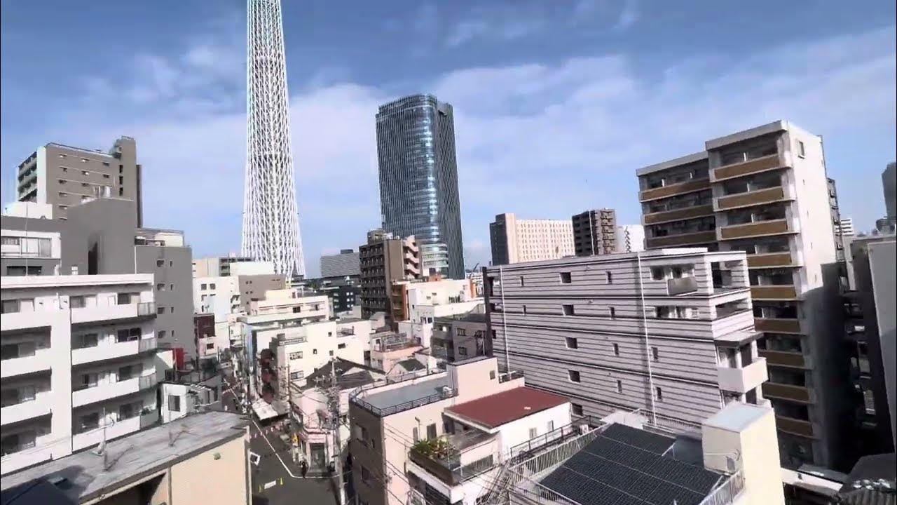 【賃貸物件】シーズンフラッツ押上テラス 1LDK Atype - YouTube