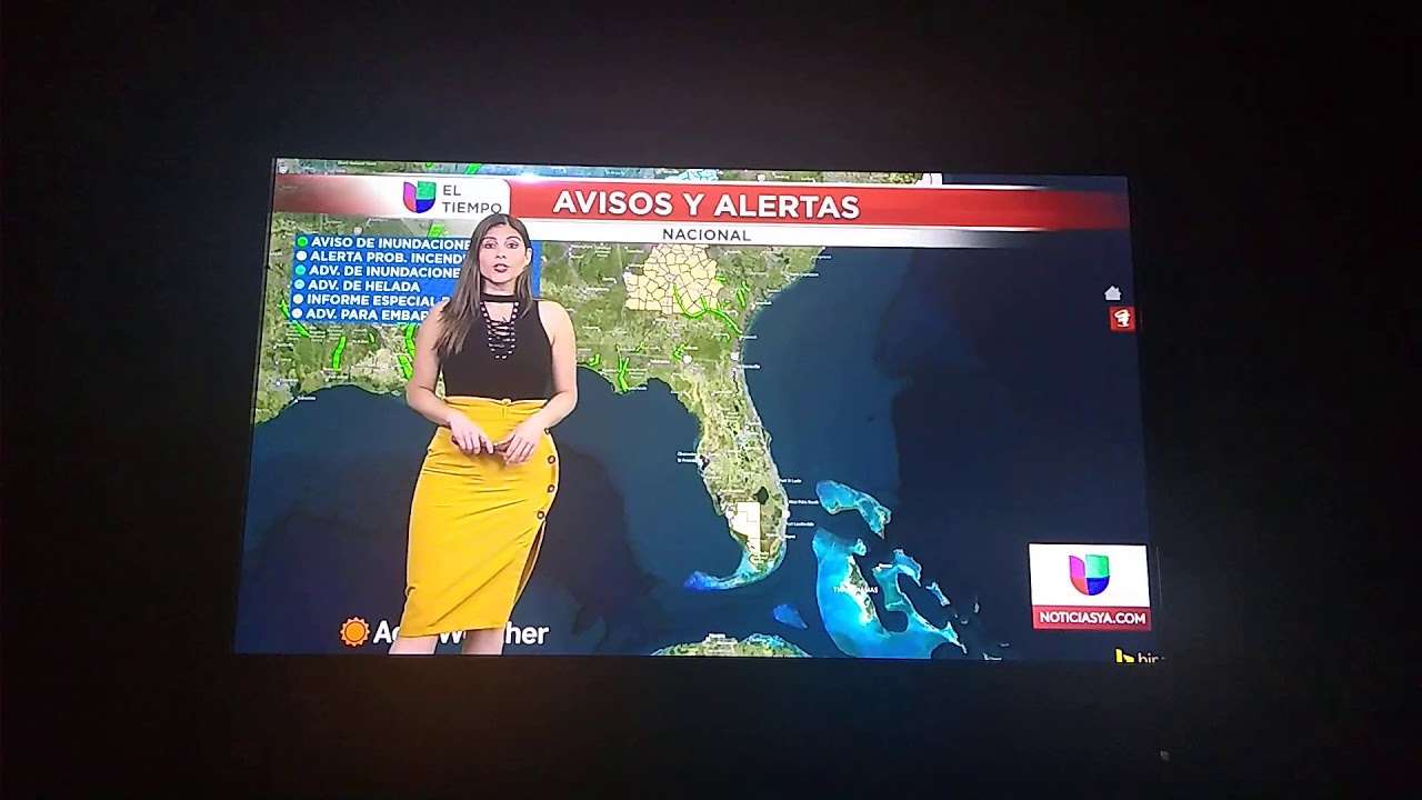 Lucy Rojas Sexy Legs OutFit El Tempo - YouTube
