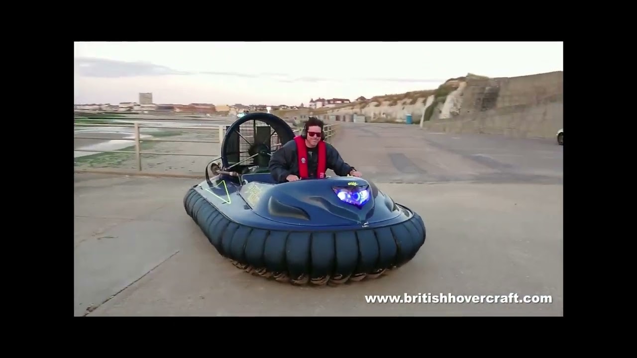 EASY TO STEER BHC HOVERCRAFT - YouTube