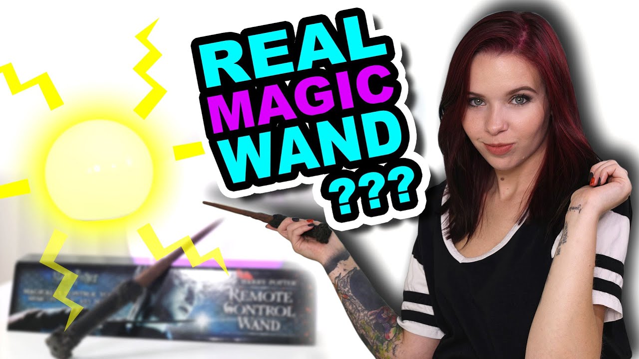 UNBOXING & Testing - Harry Potter Remote Control Wand - BEST Christmas ...