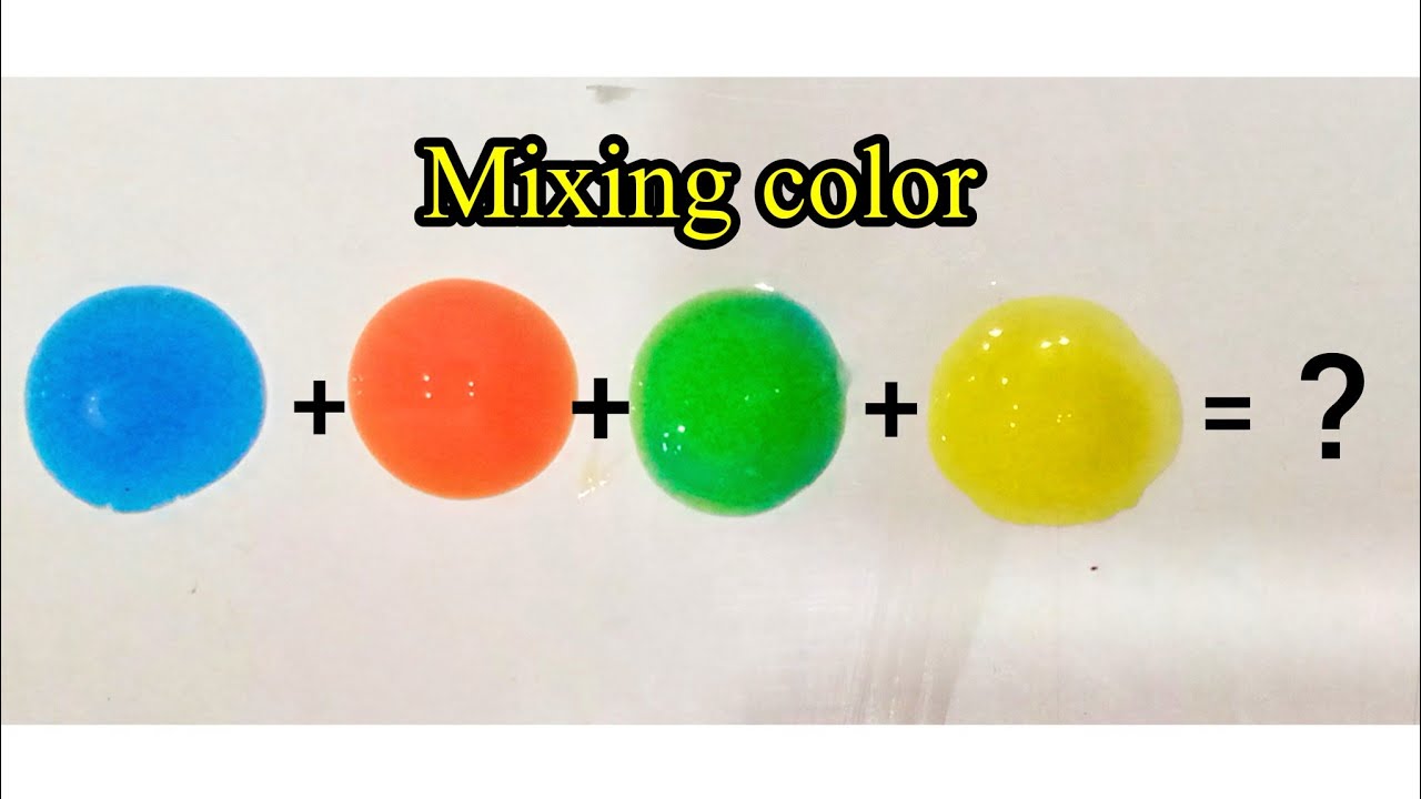 Vanished all the color 😱 || amazing paint mixing ASMR || ASMR ...