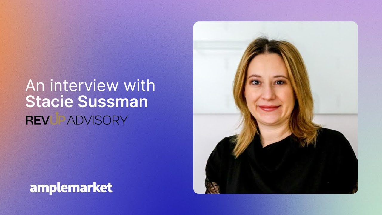 In conversation with fractional revops advisor Stacie Sussman ...