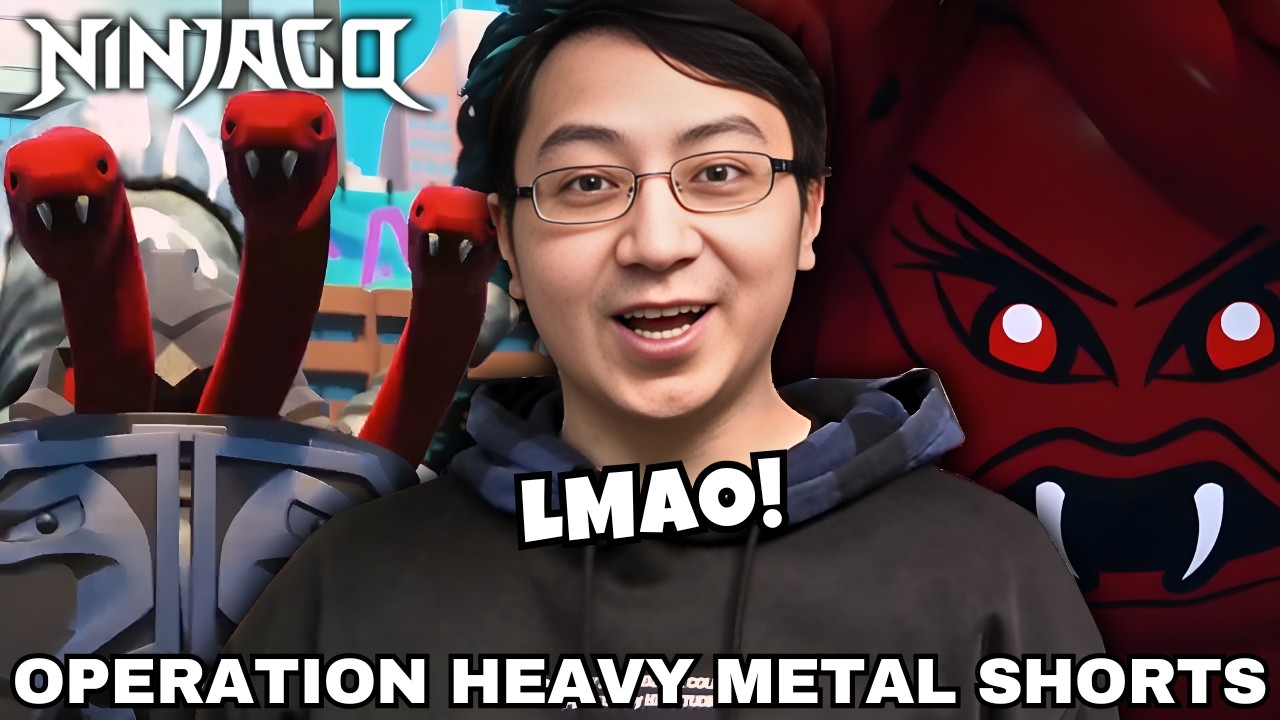 FIRST TIME WATCHING LEGO NINJAGO OPERATION: HEAVY METAL REACTION - YouTube