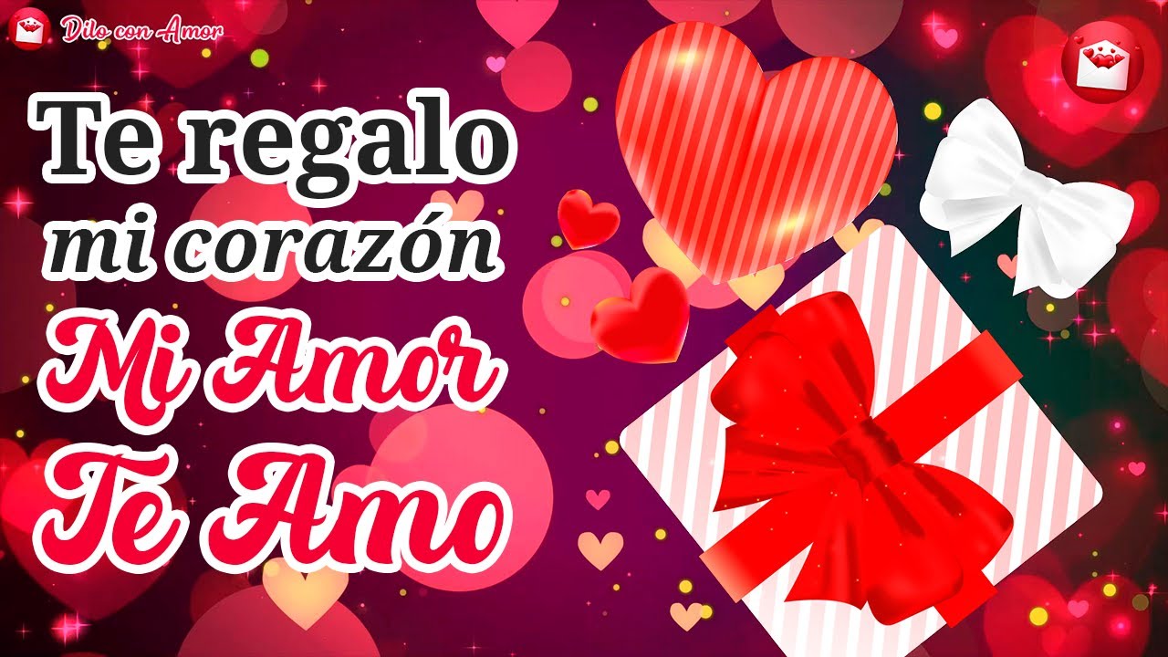 MI AMOR mira este bonito poema de amor 💌 Tiene bonitas palabras para ti ...