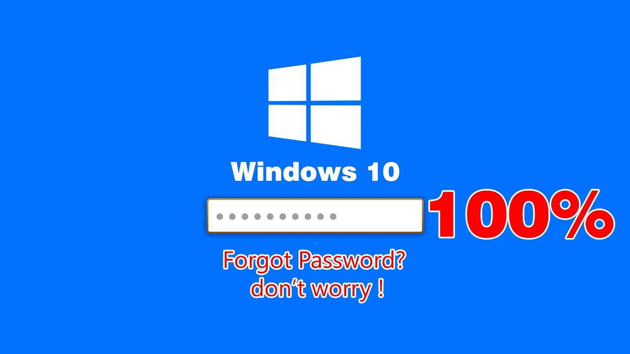 How to reset password in your computer - YouTube