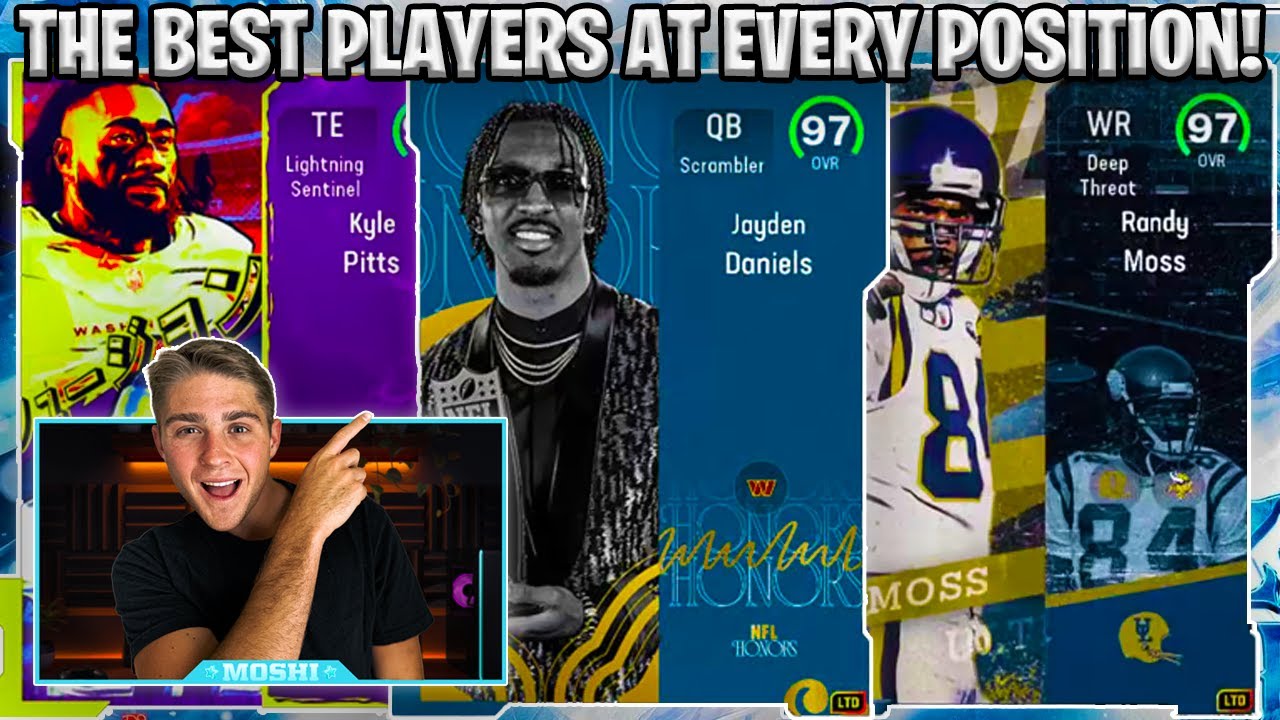 THE BEST PLAYERS AT EVERY POSITION IN MADDEN 25 ULTIMATE TEAM! YOU NEED ...