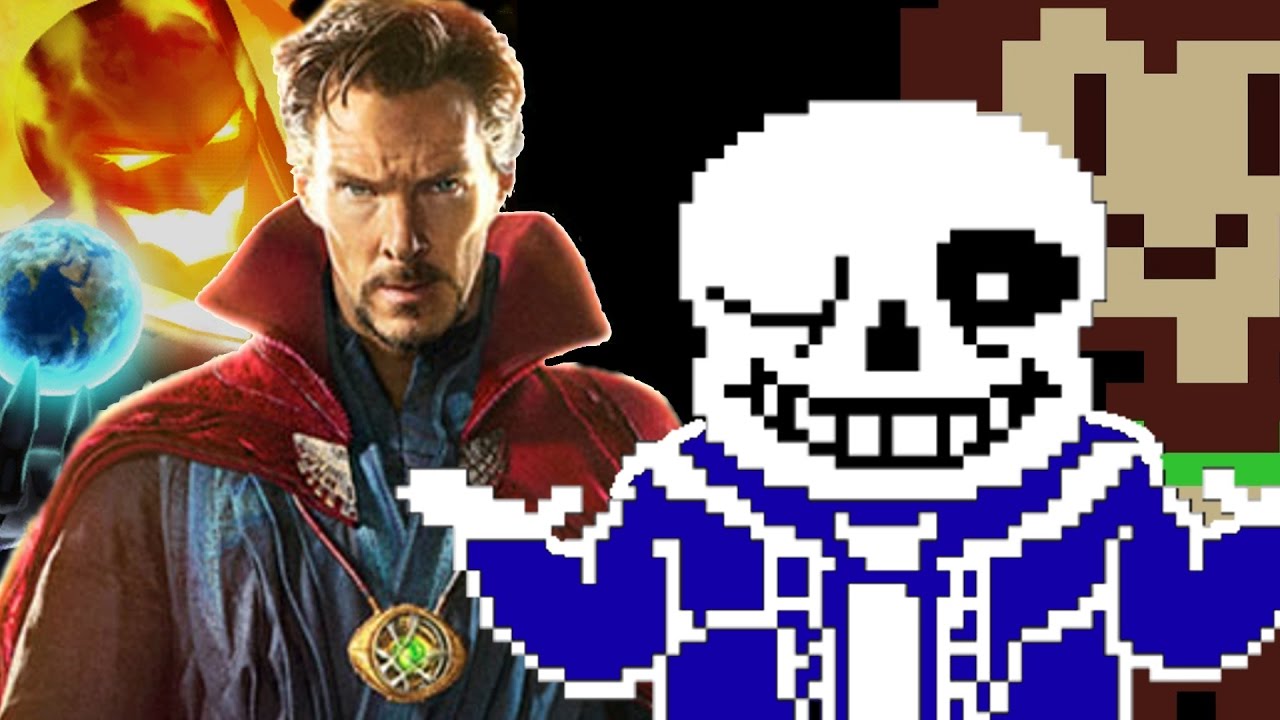Dr. Strange and mr. sans - YouTube