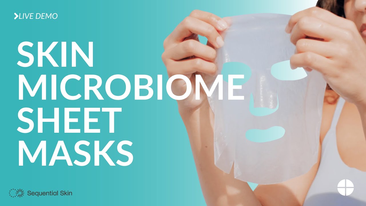 Sequential Skin Microbiome Sheet Masks at Vital Plus - YouTube