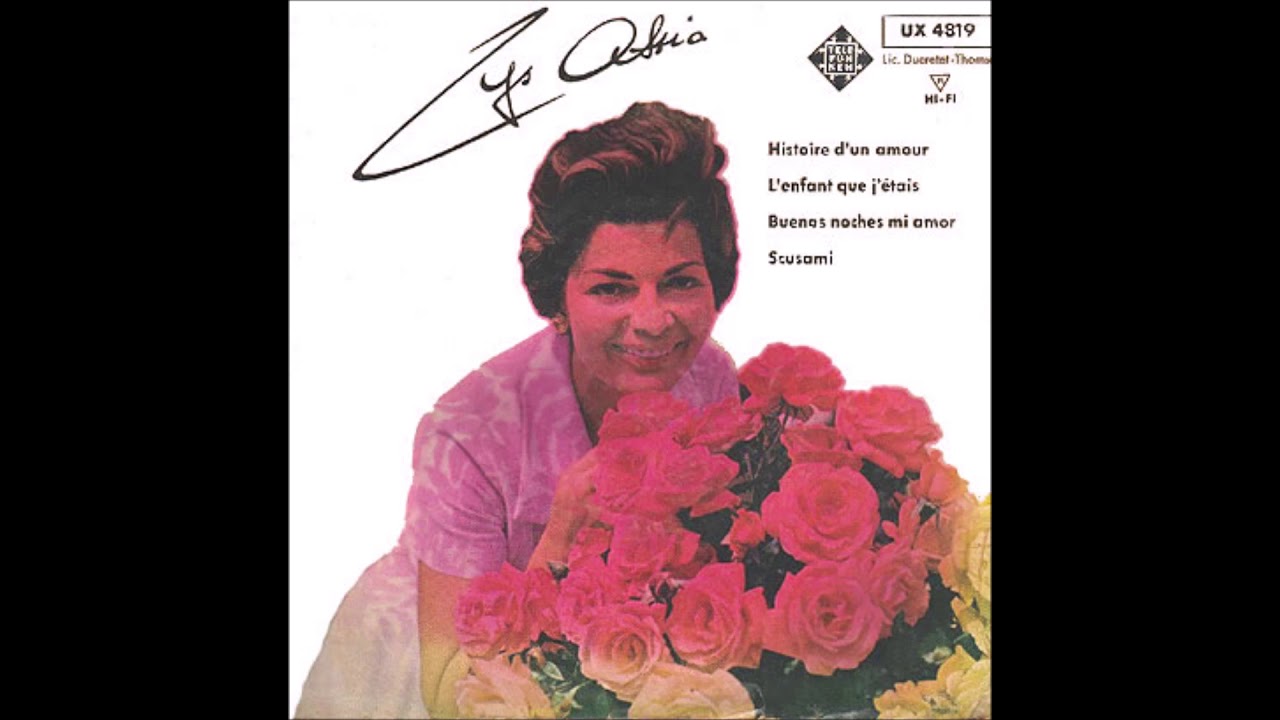 1957 Lys Assia - L'Enfant Que J'Étais - YouTube