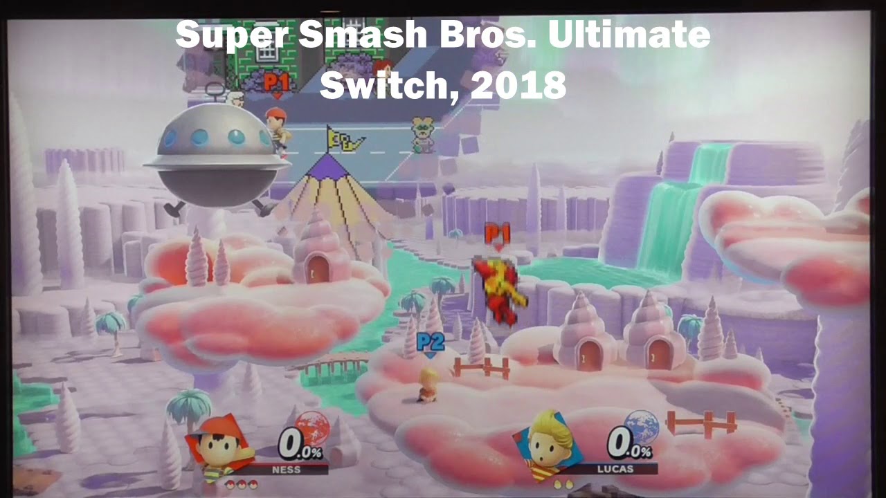 Super Smash Bros Stage Comparison: Magicant - YouTube