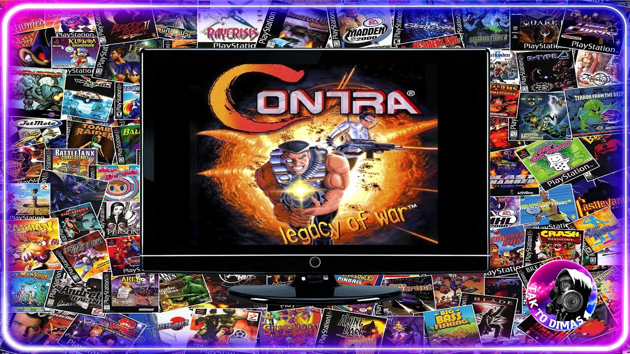 PS1 Contra: Legacy of War Longplay (no commentary) - YouTube
