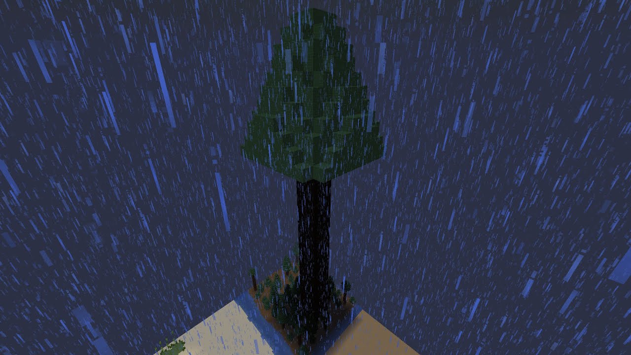 Minecraft - Sky Map - The Terrifying Tree Tower (291) - YouTube