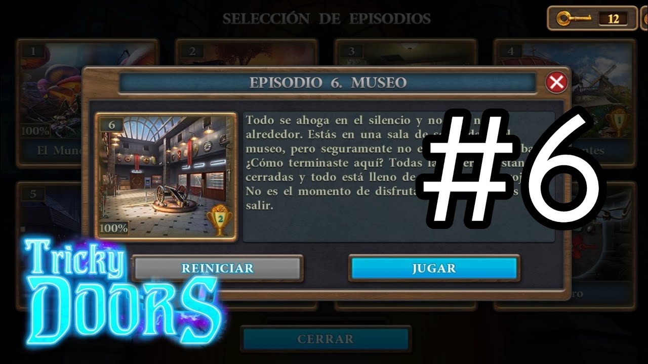 Tricky Doors. Solución del episodio 6. Museo. - YouTube