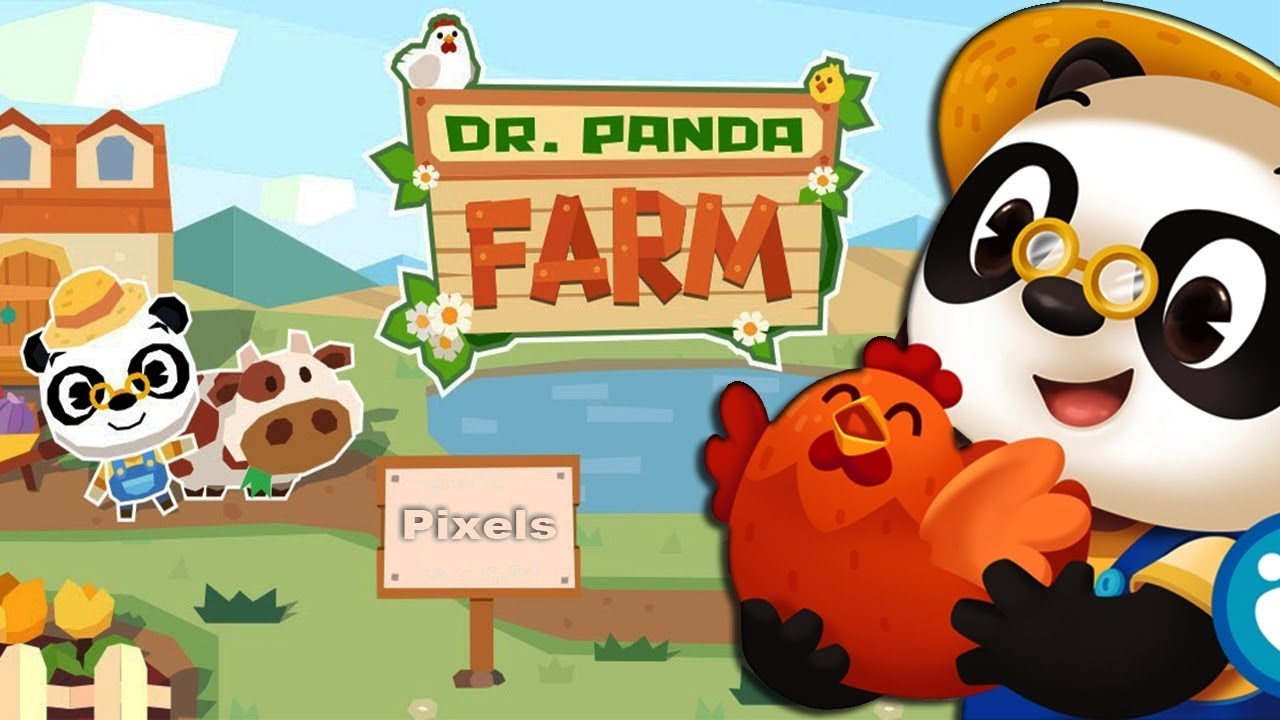 Baby Panda 2023 Farm Game Babybus Farm Animation || Babybus Favorit 💙🧡 ...