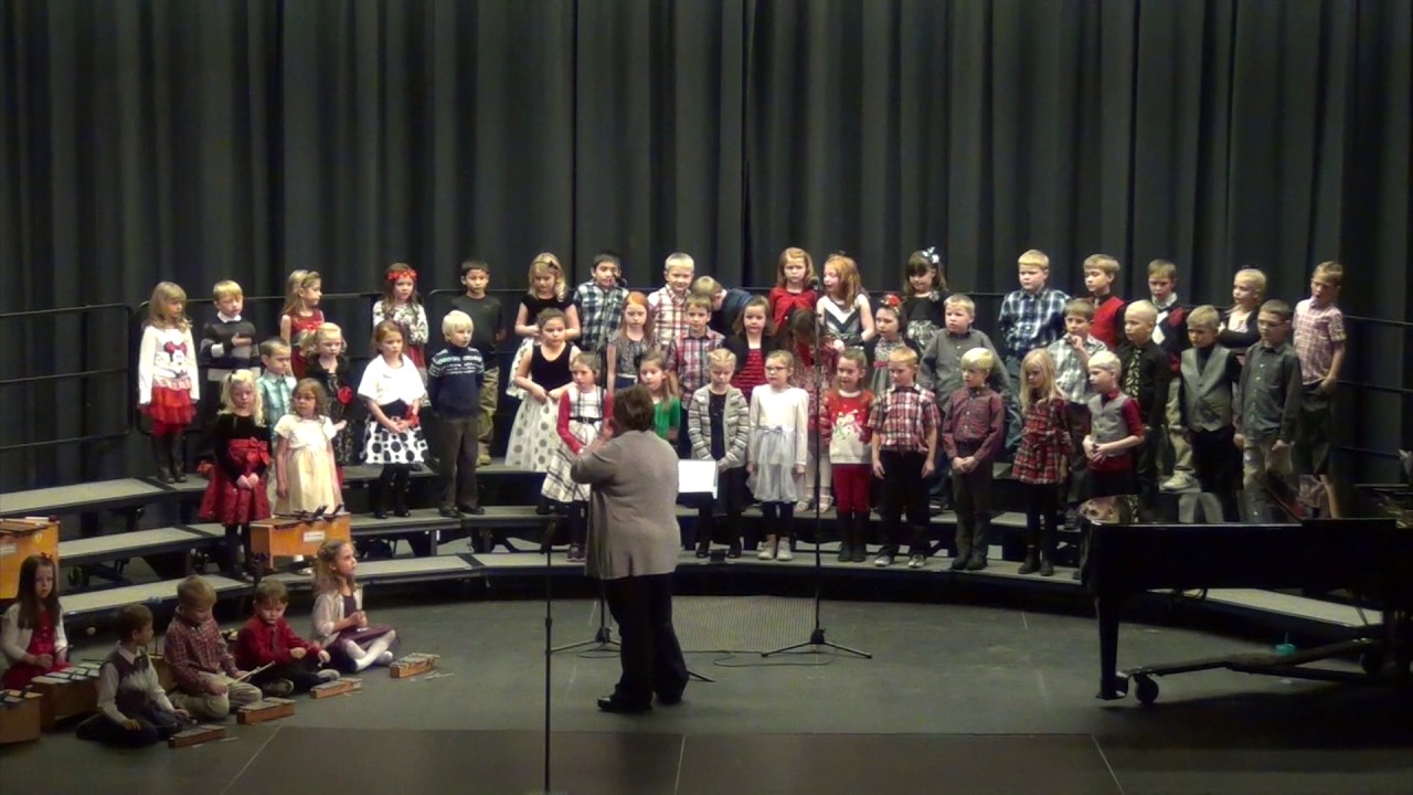 Soderstrom 1st and 2nd Grade Christmas Concert - YouTube