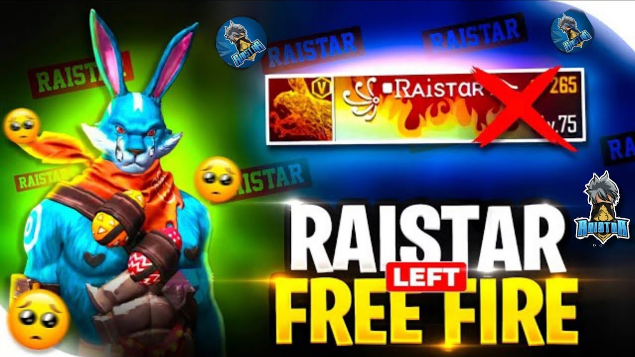 Raistar Angry Free Fire India 😡 | Raistar I Quit Free Fire 😭 | Raistar ...