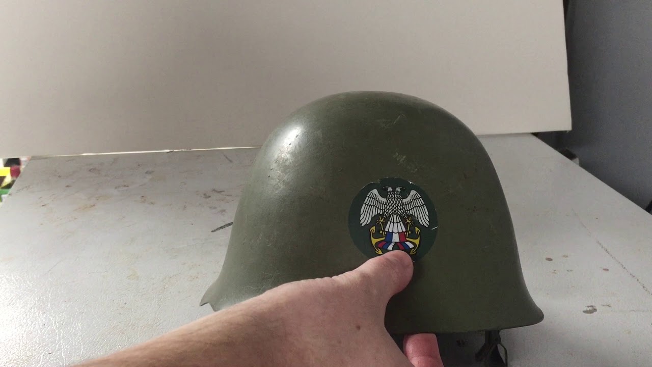 Yugoslavian M59/85 Steel Helmet - YouTube