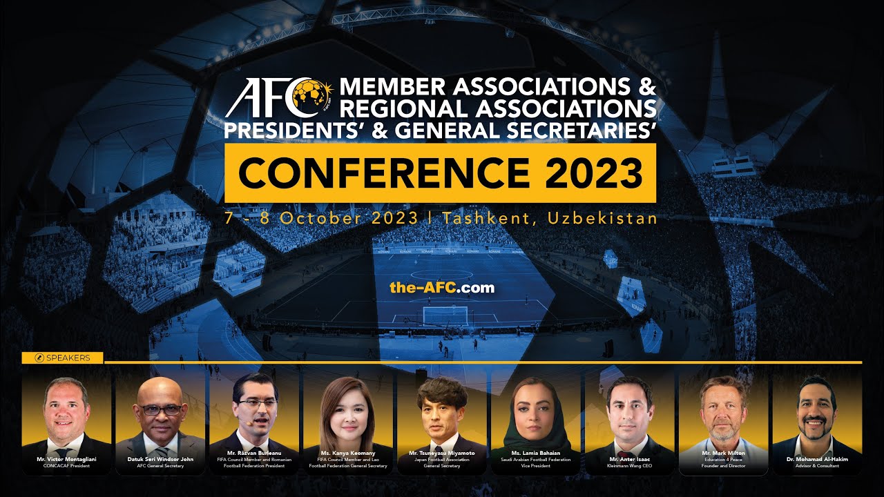 Day 1 | AFC MAs & RAs Presidents' and General Secretaries' Conference ...