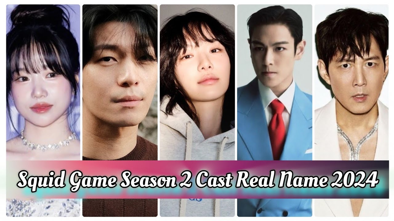 Squid Game Season 2 Cast Real Name And Ages - YouTube