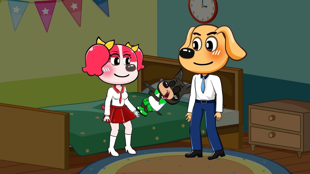 Baby Papillon cries a lot!! Labrador Family Bad | So Sad Story Sheriff ...