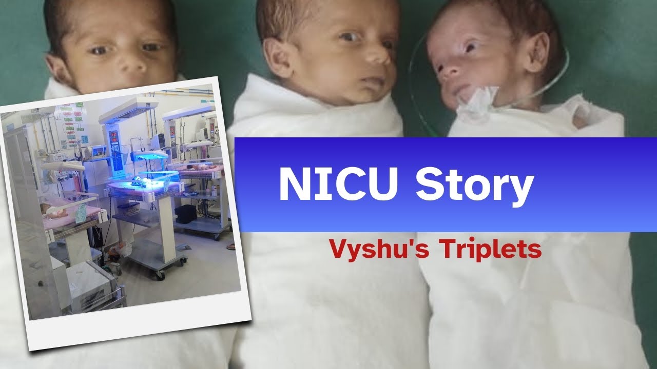 My Triplets NICU Story| Vyshu's Triplets ||#triplets #nicubaby - YouTube