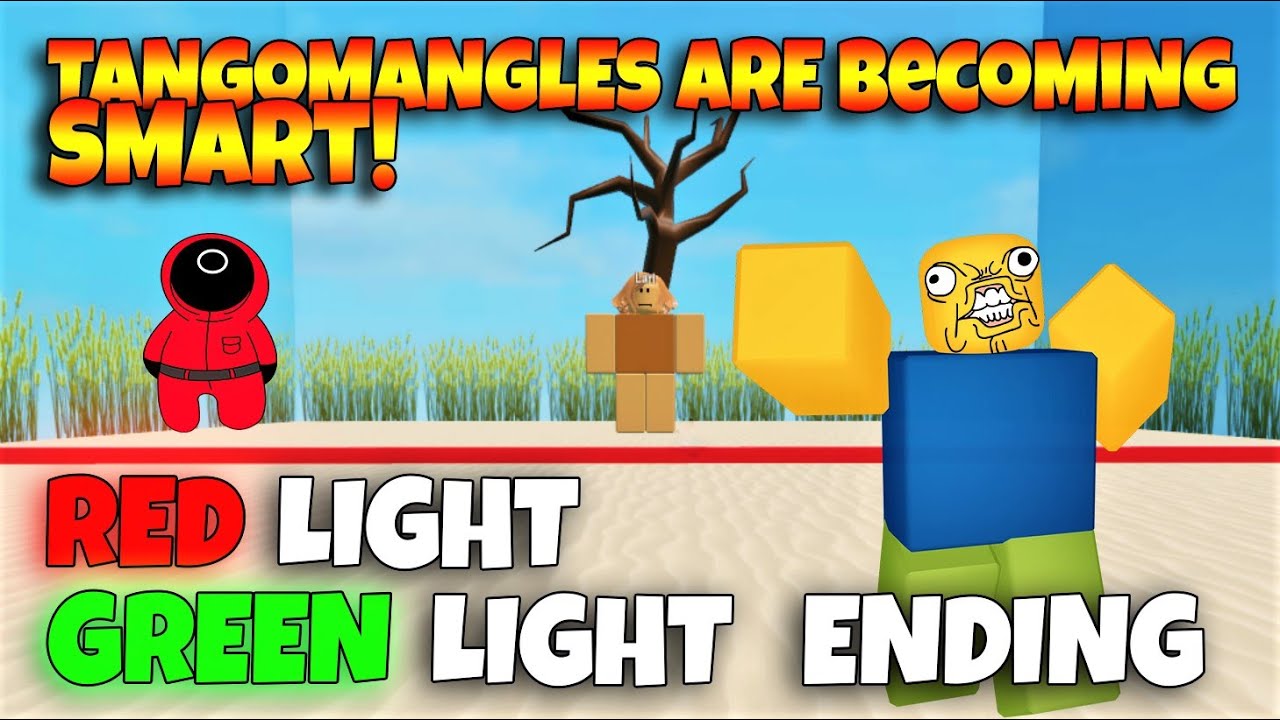ROBLOX TangoMangles are becoming Smart! - RED LIGHT GREEN LIGHT ENDING ...