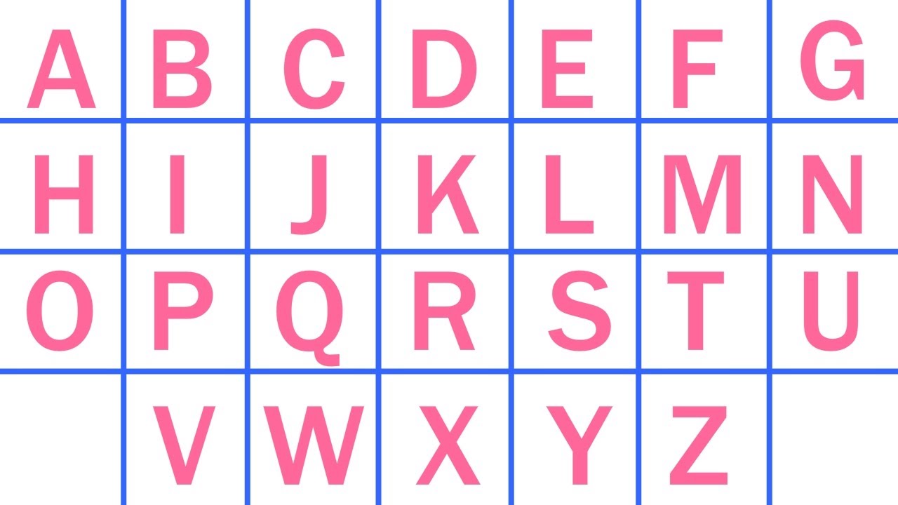 Abcdefg Alphabet Learning For Kids | Abcdefg | Abcdefg Capital Letters ...