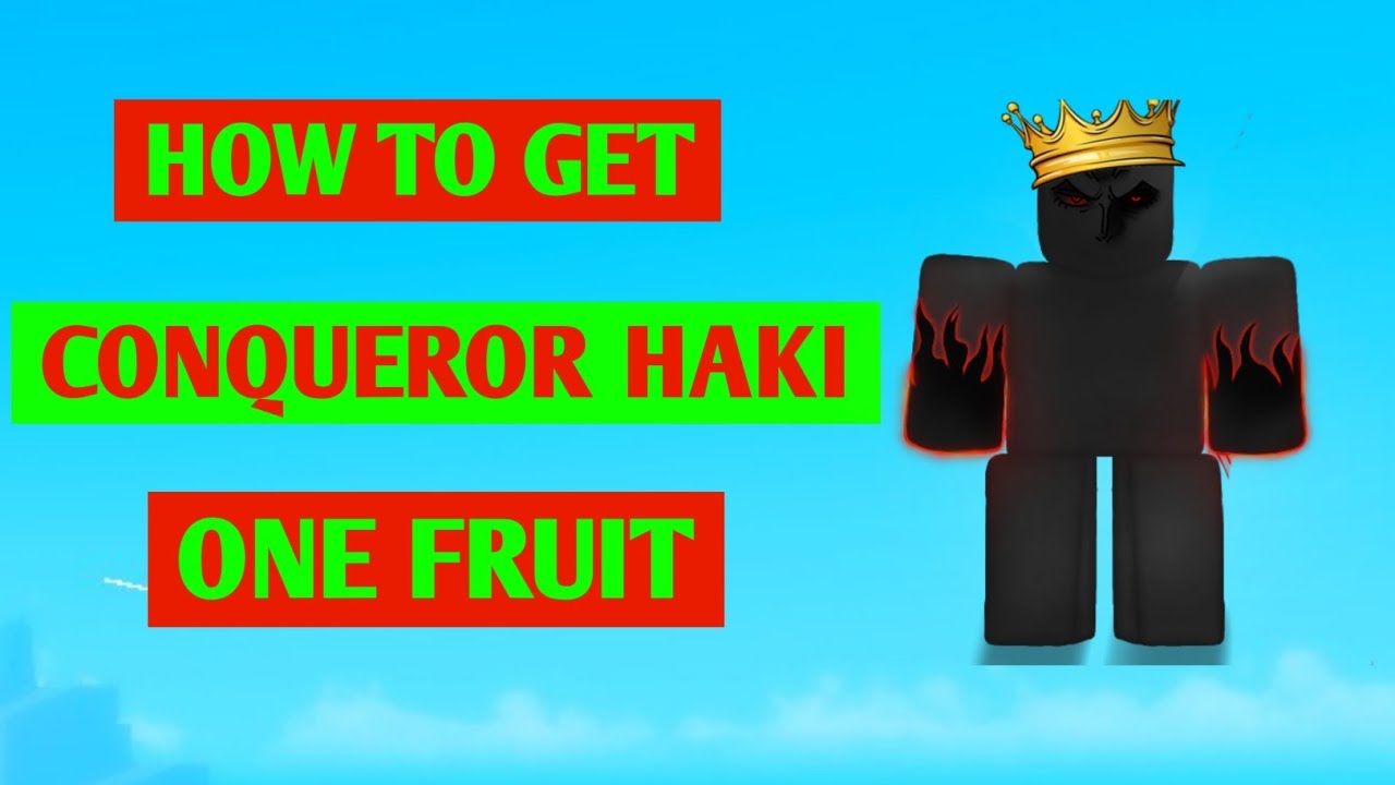 How To Get Conqueror Haki In One Fruit (2025)| One Fruit Simulator ...
