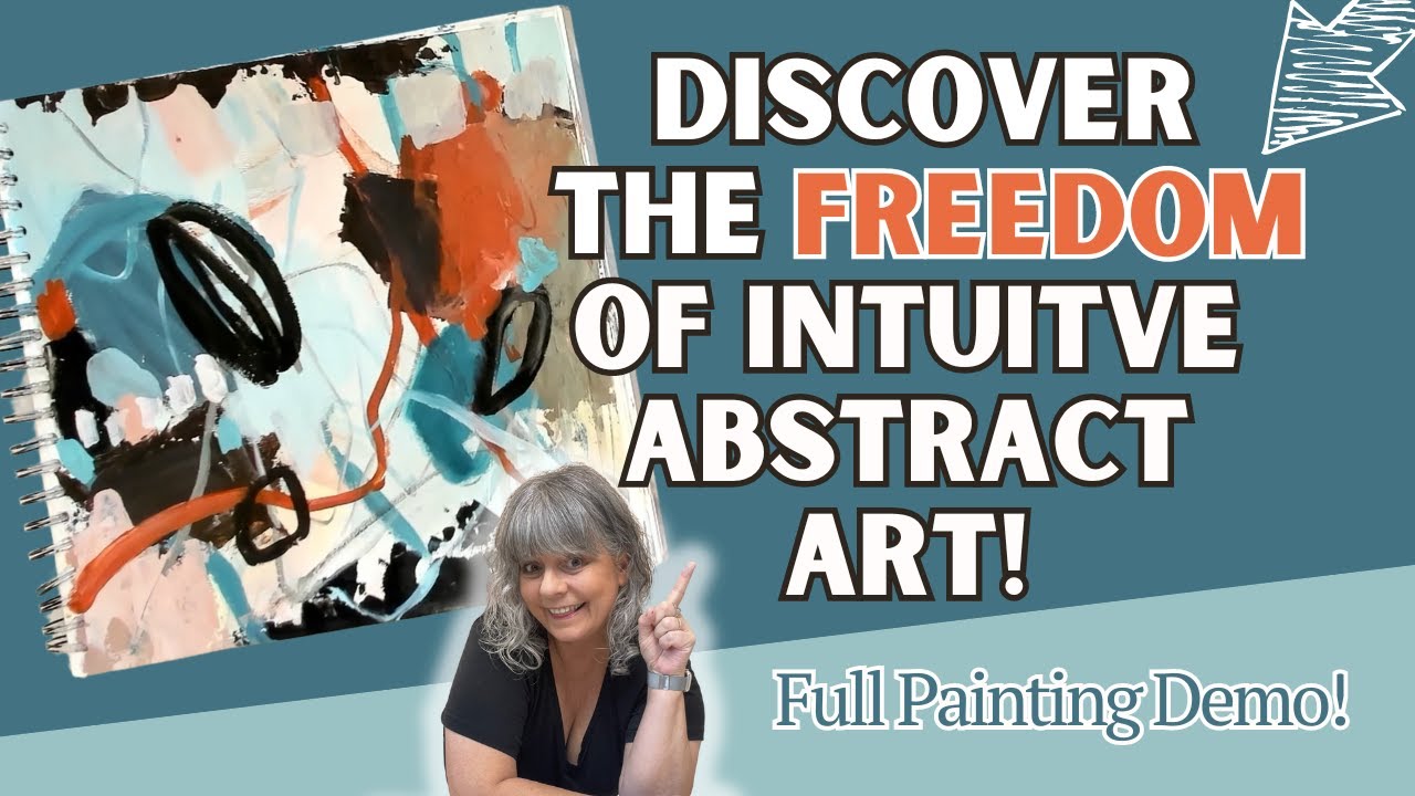 Intuitive Abstract Painting sets you free! - YouTube