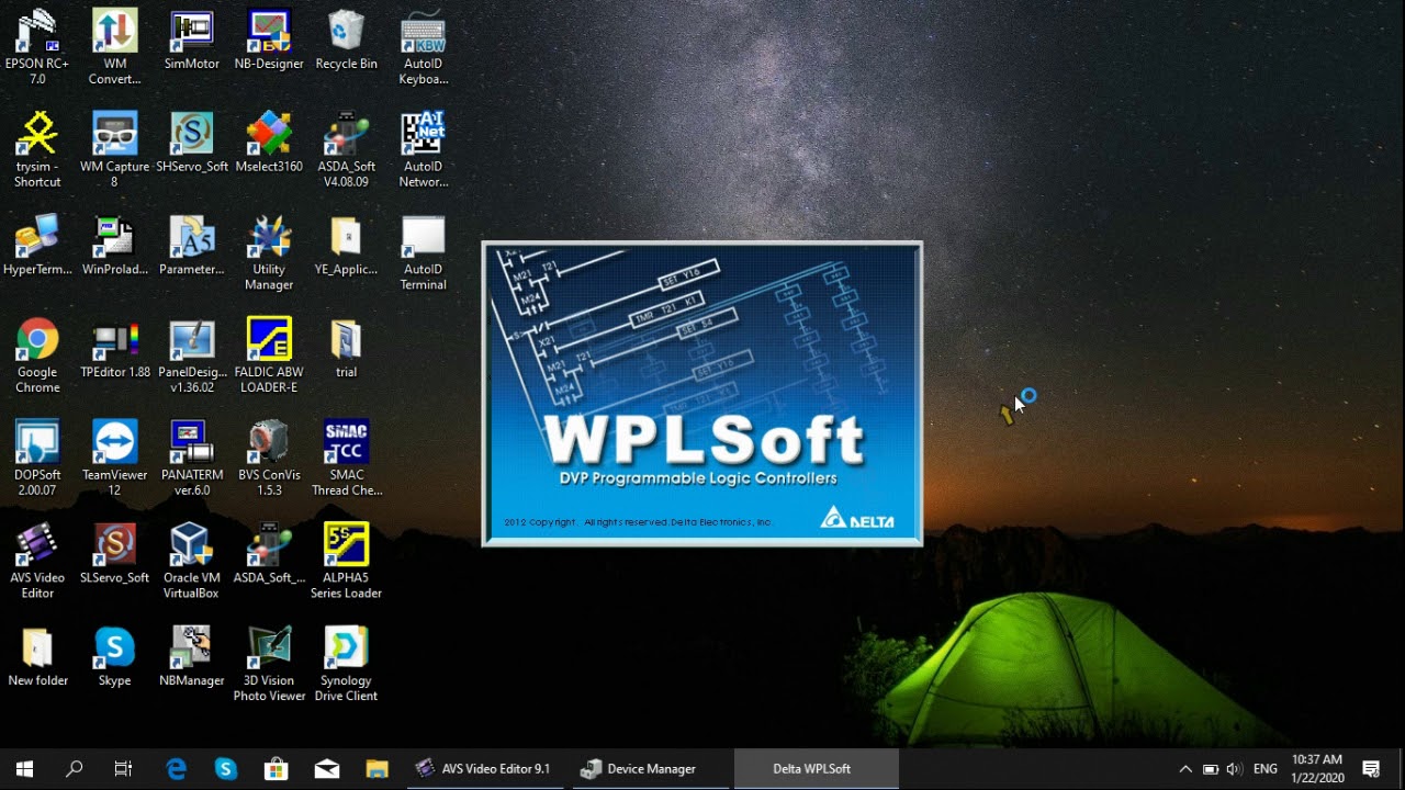 UPLOAD - DOWNLOAD (READ-WRITE) WPLSOFT PLC DELTA - YouTube