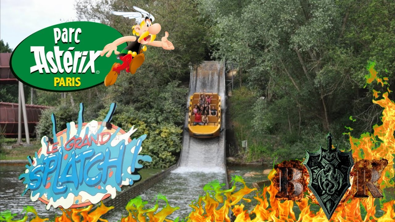 Parc Astérix: Le Grand Splatch - Onride - YouTube