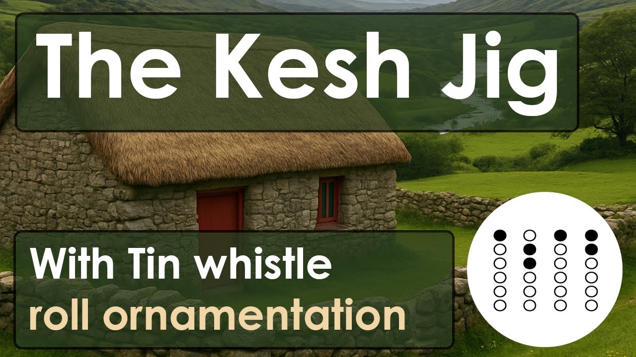Learn 'The Kesh Jig' on Tin Whistle – Easy Irish Tune with Tabs - YouTube