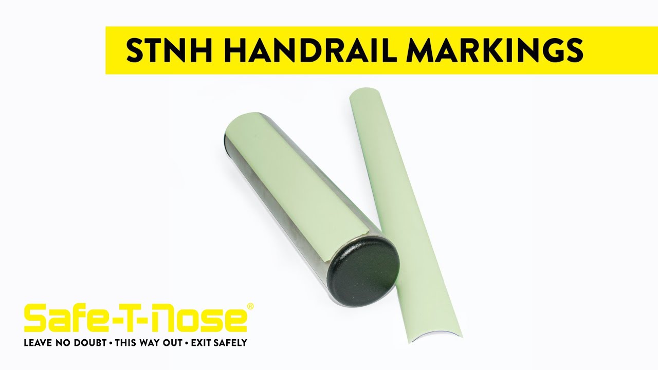 STNH Photoluminescent Handrail Strip Installation and Overview | Safe-T ...