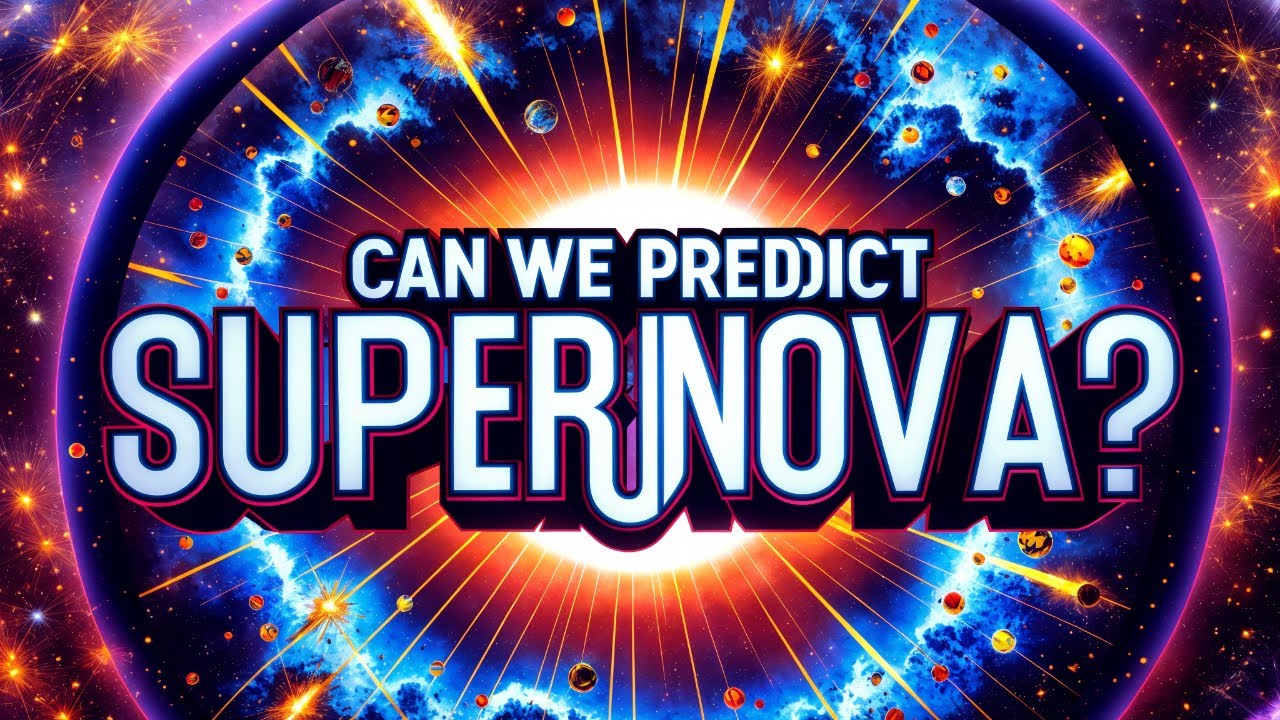 Can We Finally Predict Supernovae Explosions? (in 2024) - YouTube