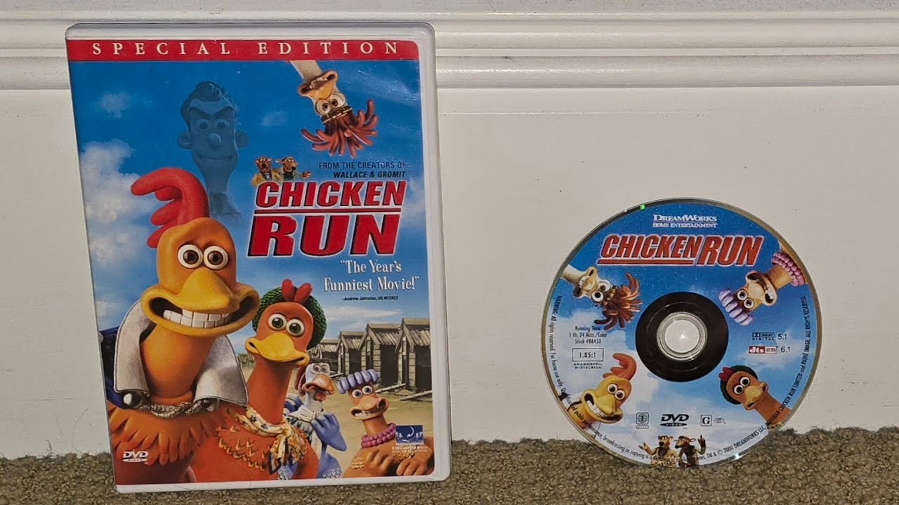 Chicken Run USA DVD Walkthrough 4:3 Display (2000) - YouTube