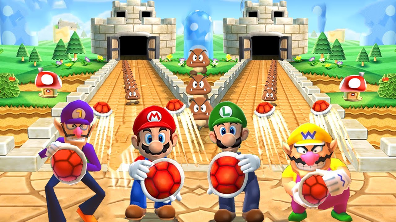 Mario Party The Top 100 - The war for survival - Mario vs Wario vs ...
