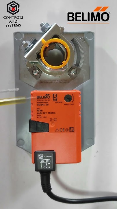 Belimo GM24A SR Modulating Damper Actuator Quick Overview - YouTube