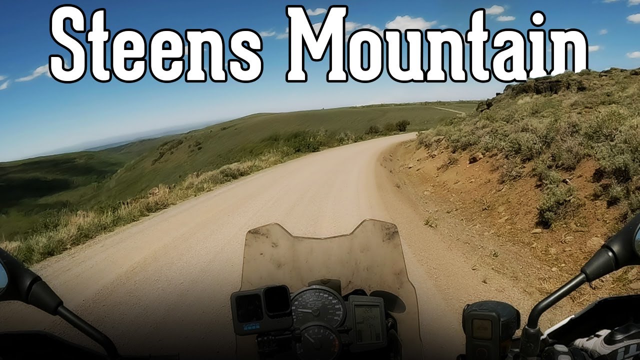 Stopped by a closed gate on Steens Mountain Loop - YouTube