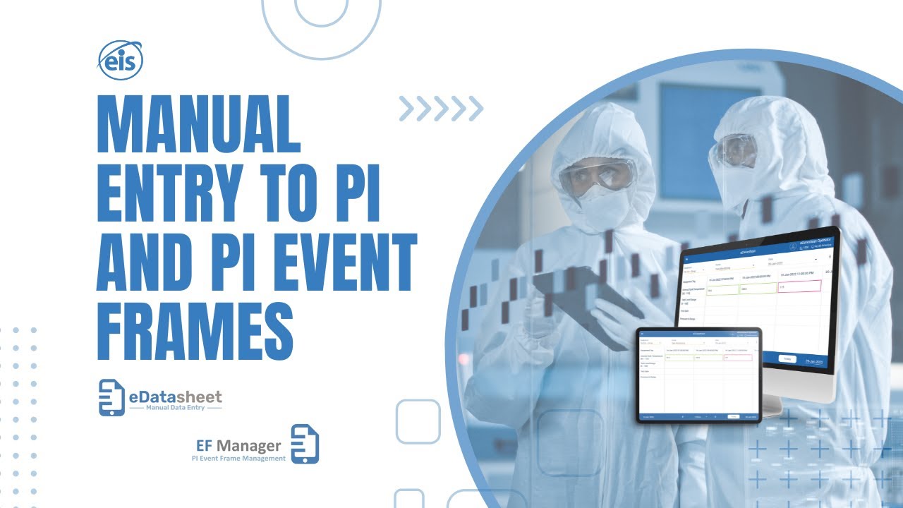 eDatasheet and PI Event Frame Manager Webinar - YouTube