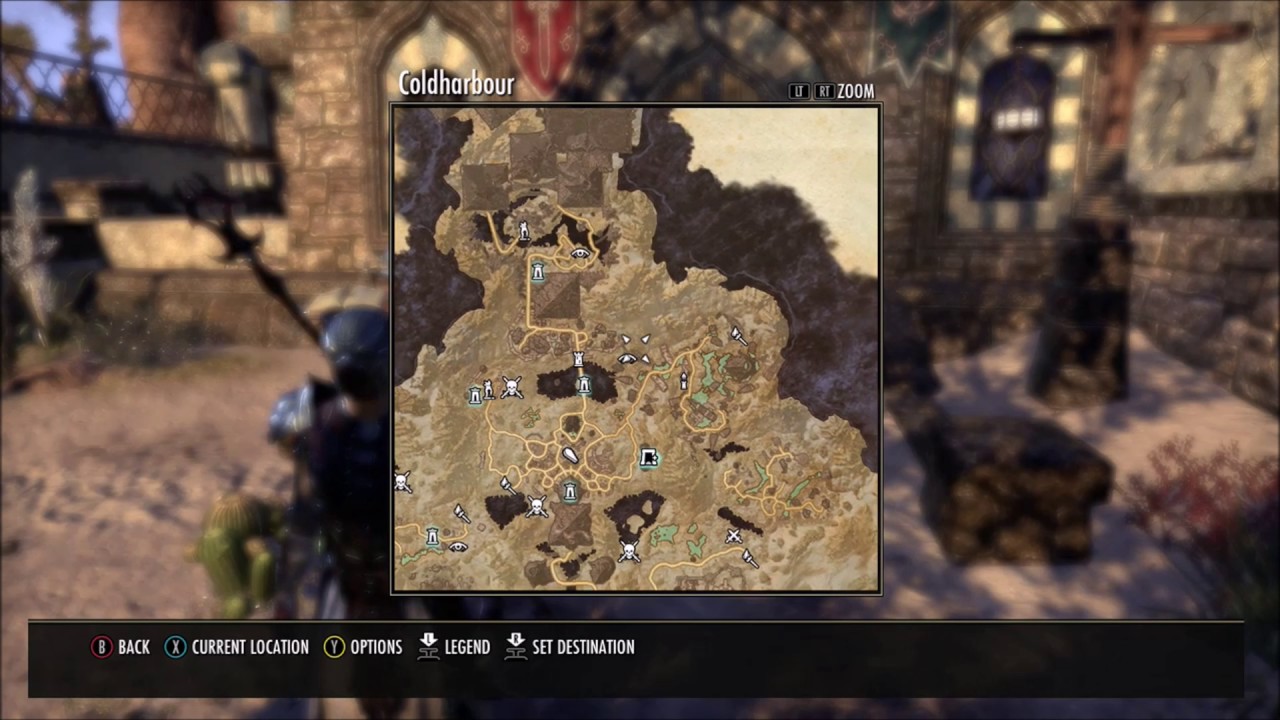 Coldharbour Complete Map - YouTube