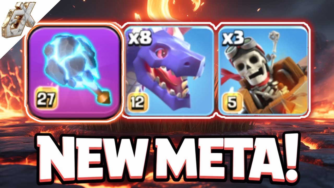 New Meta! Dragons and Dragon Riders Are OP! (Hydra Army) - YouTube