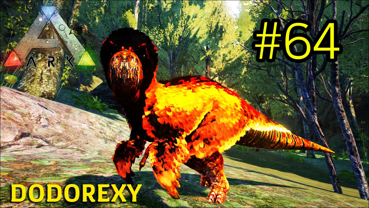 ARK survival evolved EP.64[CAST] จับโดโด้เร็กซ์ตุ๊ดซี่ไฟ Fire Dodorexy ...