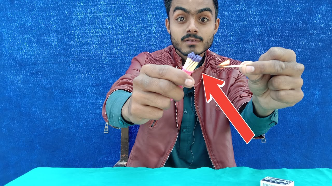 Simple experiment with matches #part 1 - YouTube
