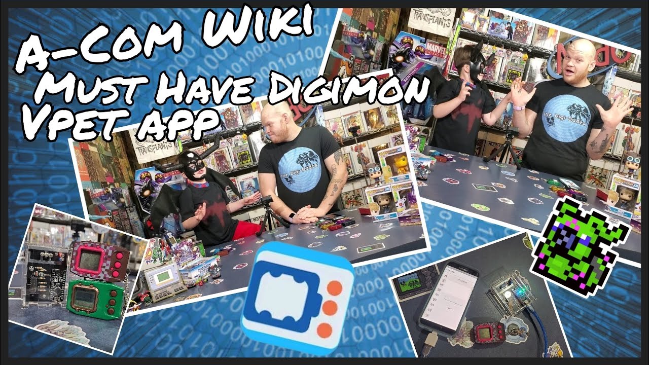 A-Com Wiki A Must Have Digimon App For Your Vpets - YouTube