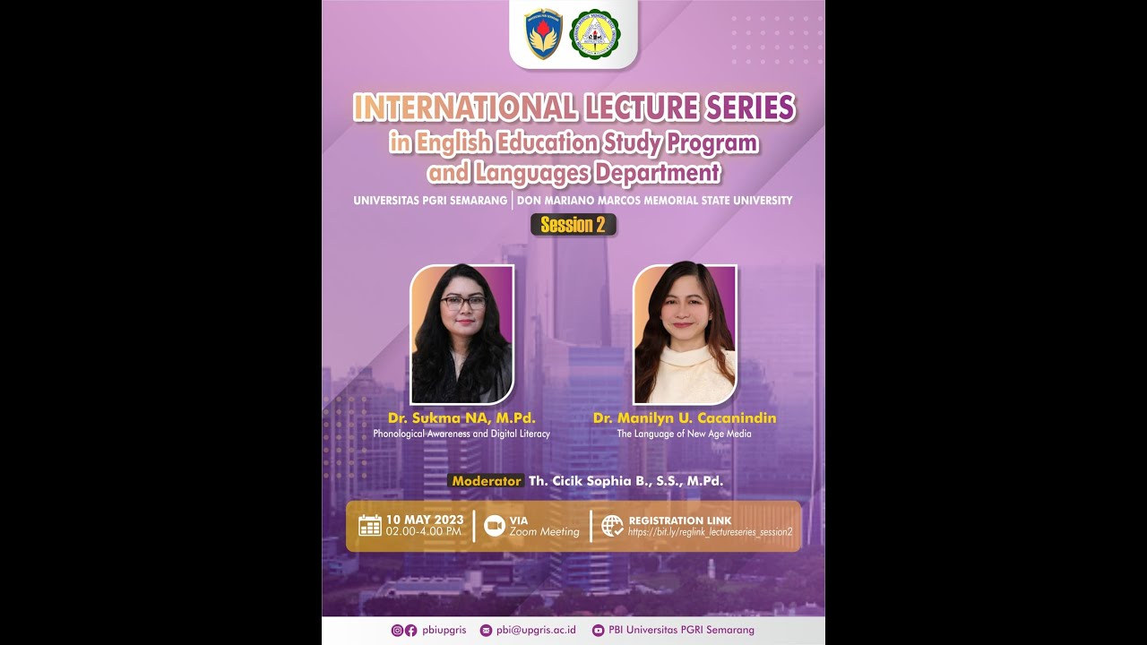 International Lecture Series in English Education Study Program and ...