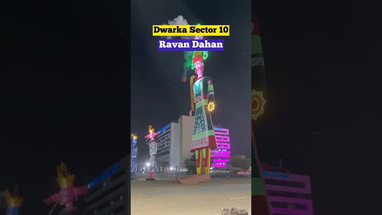 Ravan dahan | biggest ravan | ramleela | best ravan | vijaydashami ...