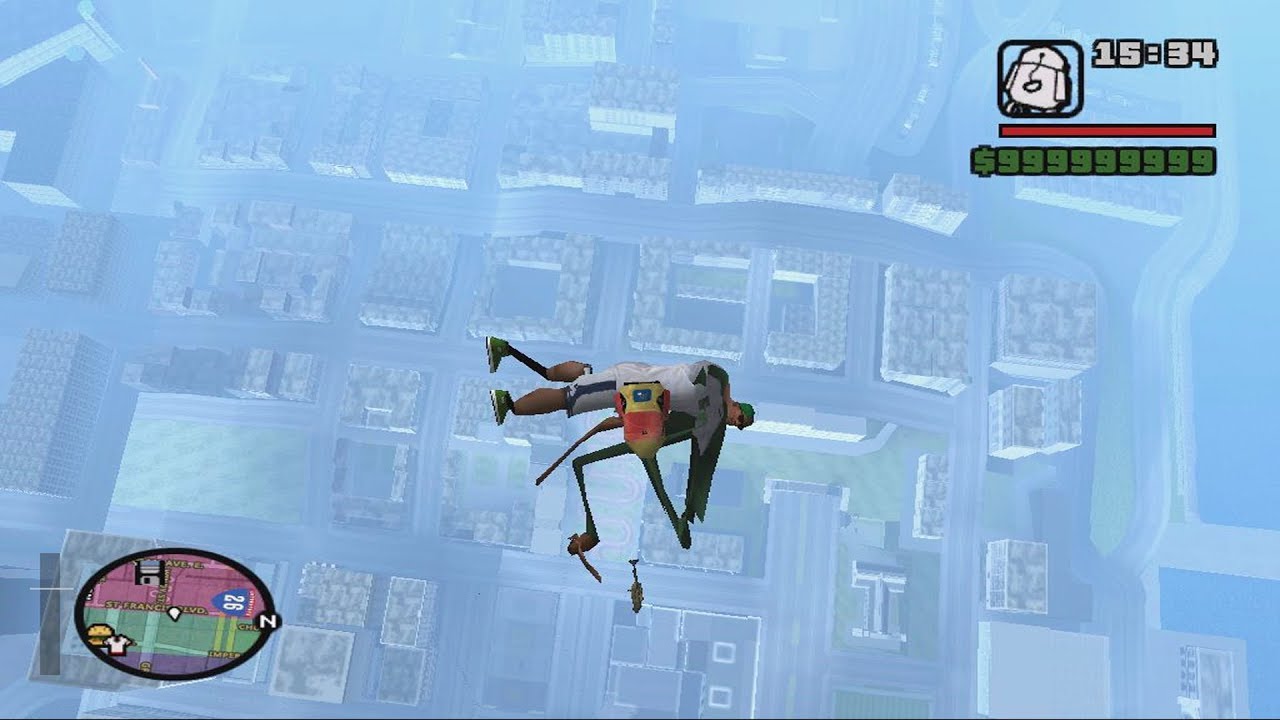 ESTE BUG DEFORMA A CJ!!! Cosa Nunca Antes vista. - YouTube